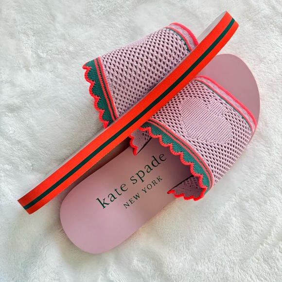 kate spade | Shoes | Kate Spade Ny Festival Sweet Pea Slide Sandalsnew6 ...